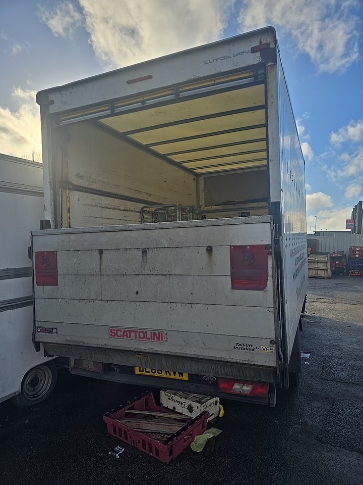 Ford Transit Luton Box for Sale 2018 Plate Van No Water Leaks With Tail ...