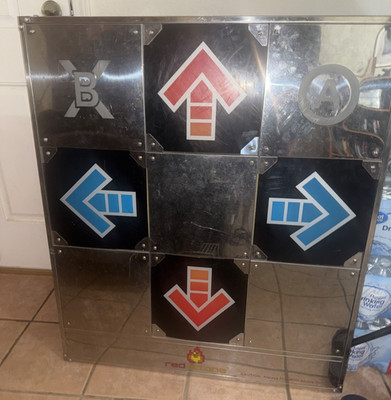 Rare RedOctane AfterBurner Metal DDR pad w/ control box USB/PS2 (tested ...