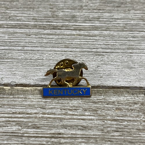 Kentucky Pin with Gold Tone Horse Kentucky Derby | eBay