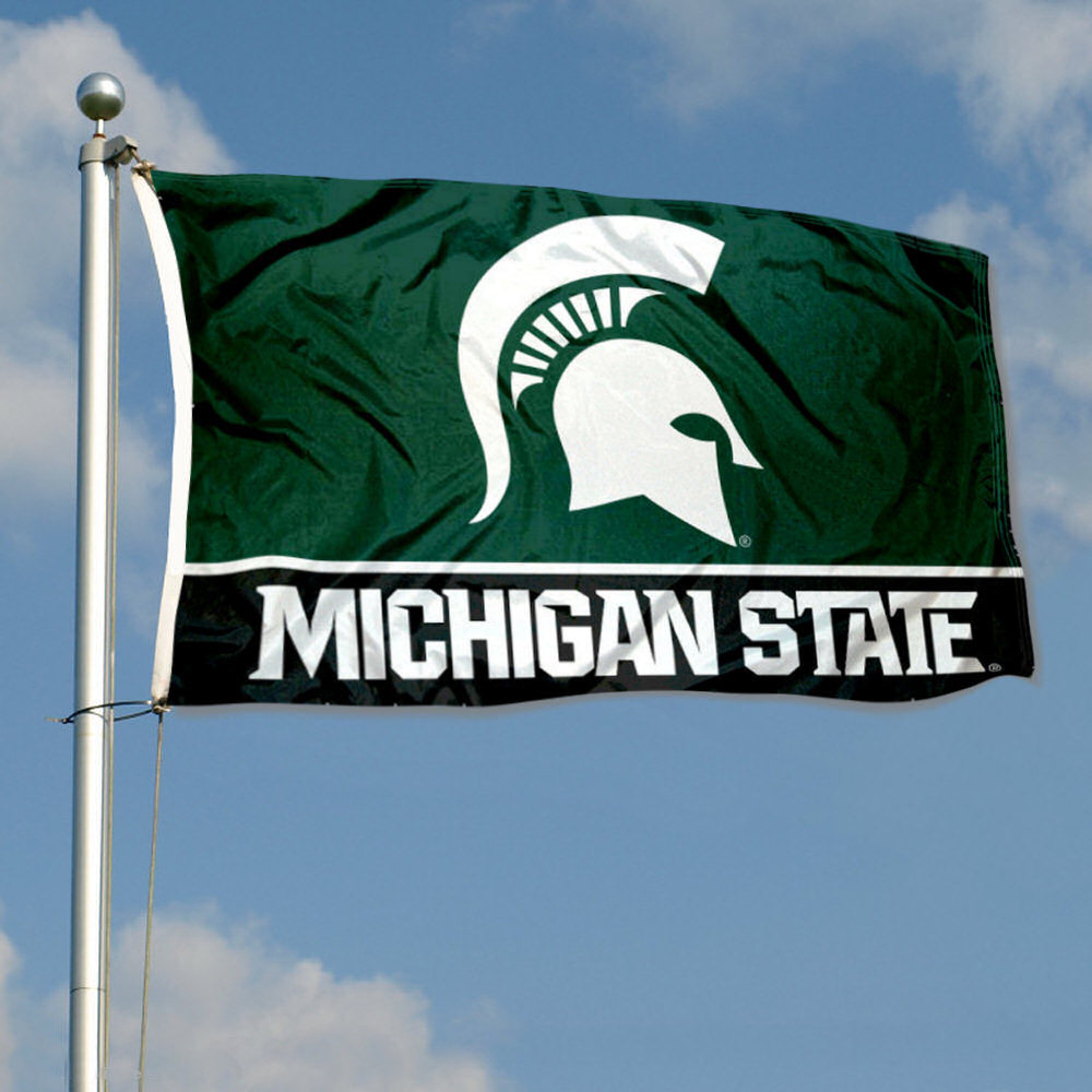 Michigan State Spartans Flag