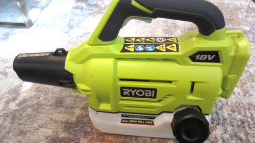 NEW Ryobi P2805 One+ 18 Volt Cordless Chemical Fogger Garden Mister ...