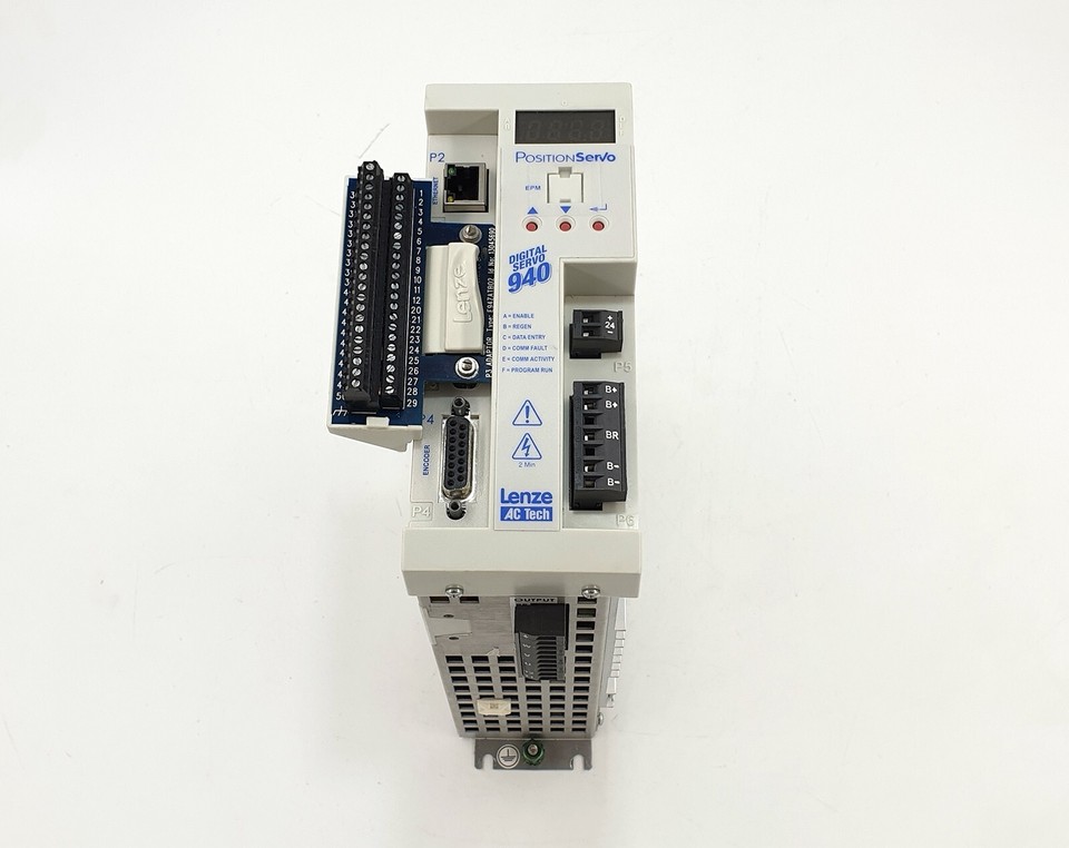 Lenze E94P020S2FEX PositionServo 940 Digital Servo Encoder + E94ZATBO2 ...
