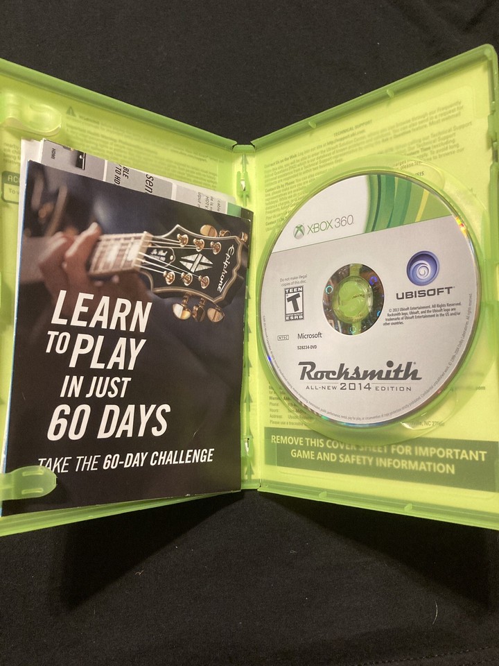 Rocksmith 2014 Edition (Microsoft Xbox 360, 2014) 8888528234 | eBay