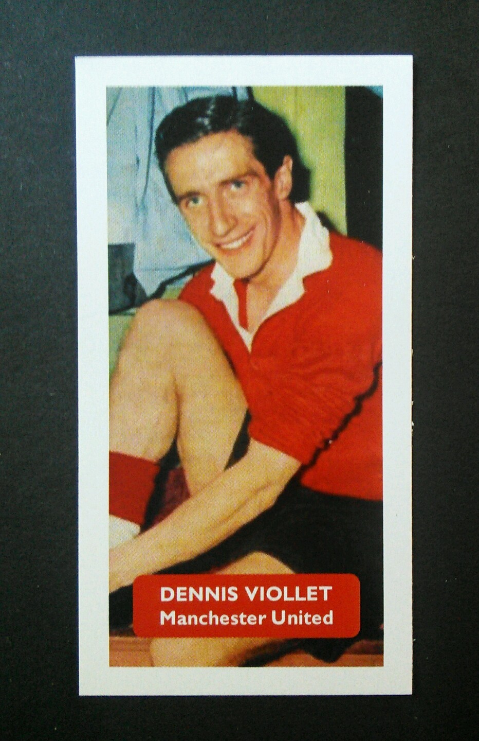 DENNIS VIOLLET - MANCHESTER UNITED - Score UK football trade card | eBay UK