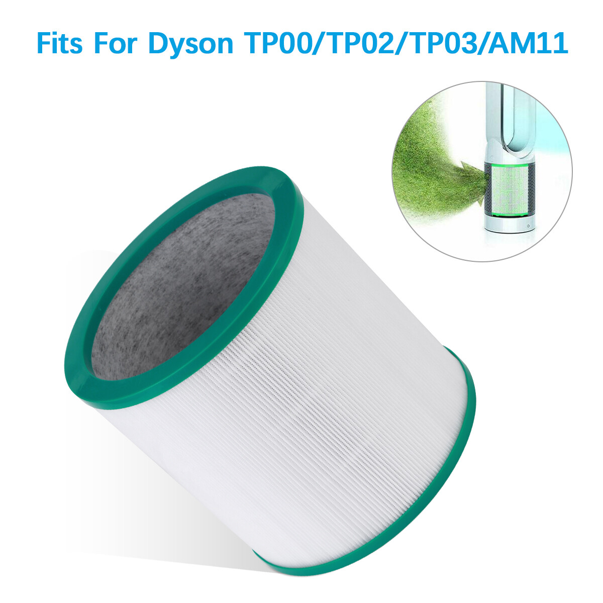Replacement Filter for Dyson Tower Fan Air Purifier TP01 TP02 TP03 AM11 ...