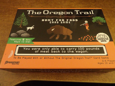 The Oregon Trail Hunt For Food Card Game By Pressman | eBay