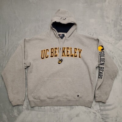 Vintage UC Berkley Golden Bears Hoodie Mens Large Gray J America Fleece Pullover | eBay