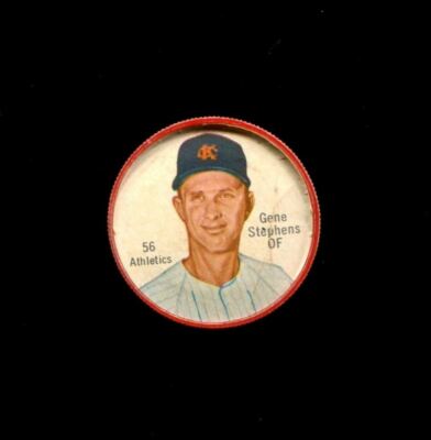 1962 GENE STEPHENS SHIRRIFF COINS #56 ATHLETICS VG *1588 | eBay