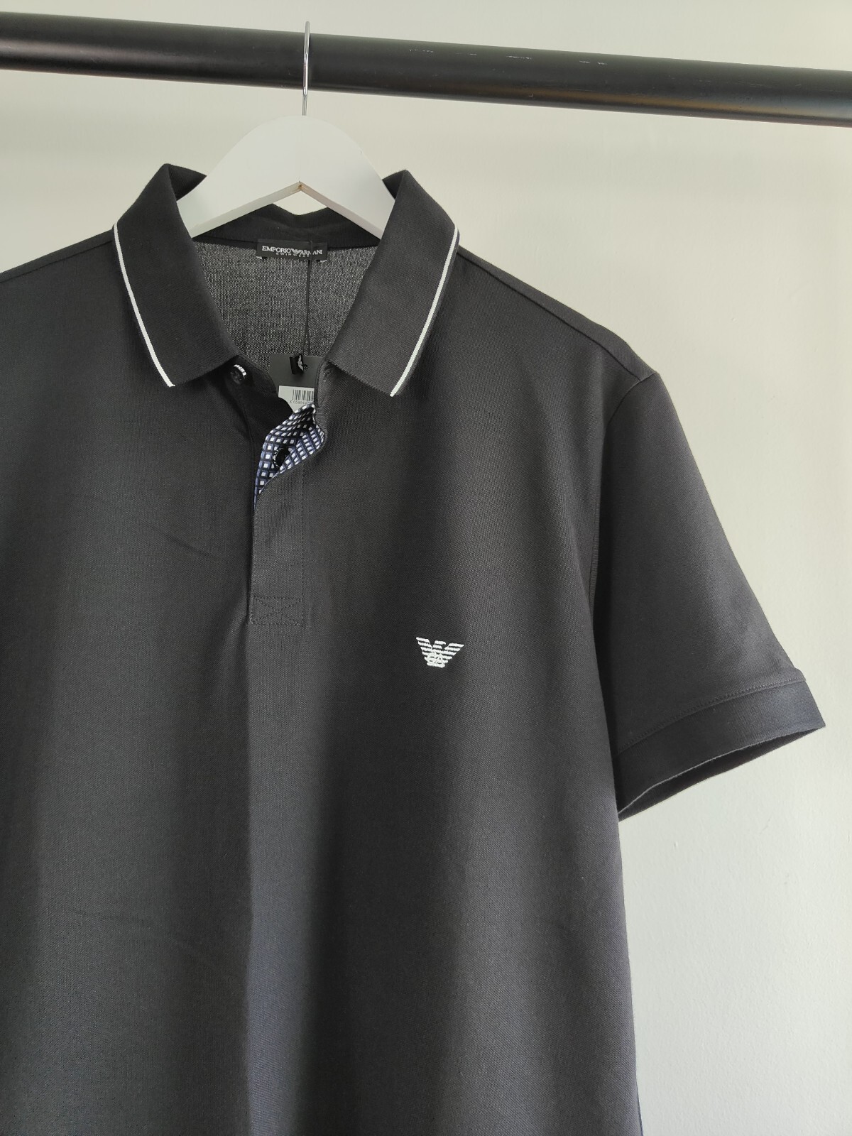Emperor Armani Polo Shirt in Black XXL | eBay