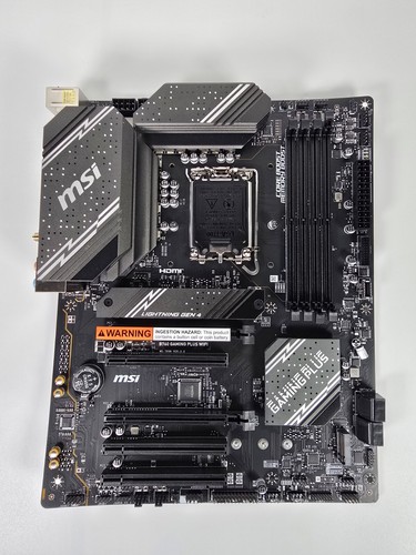MSI B760 Gaming Plus WiFi Gaming Motherboard (Supports 12th/13th Gen ...