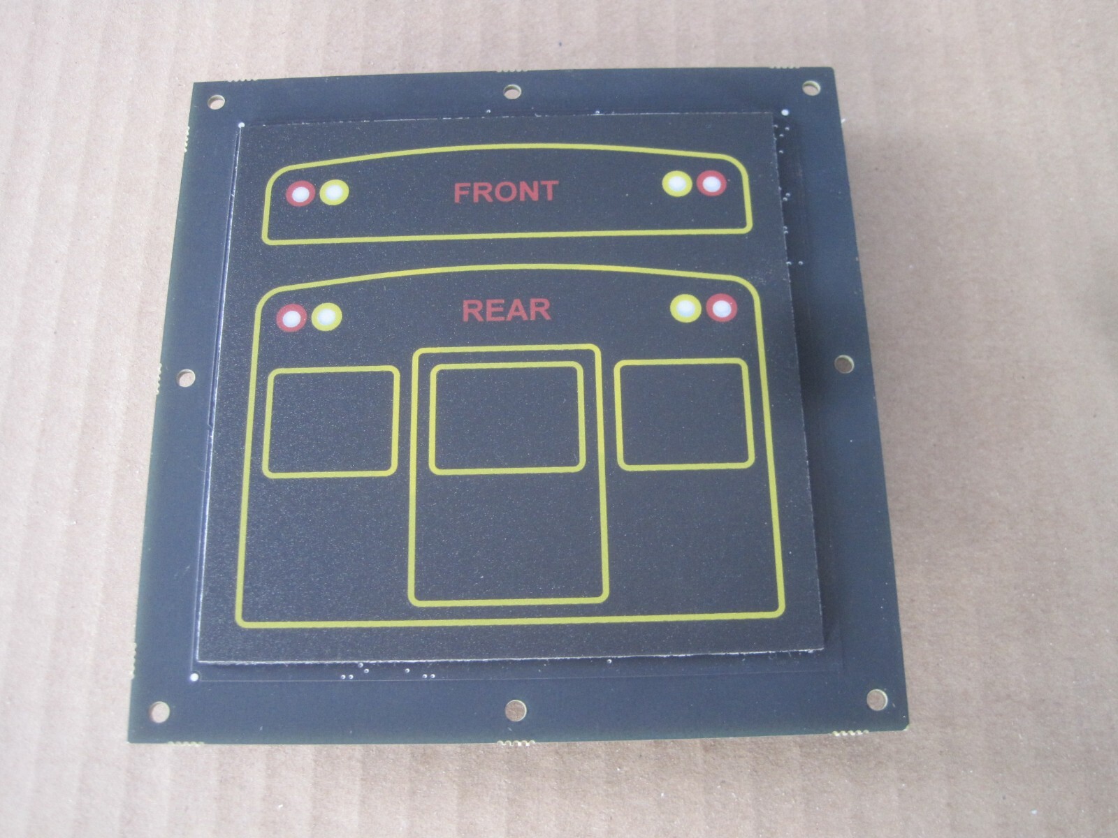 NEW old stock Wurth SCHOOL BUS LIGHT MONITOR, flush mount, 8 Lamp, Part ...