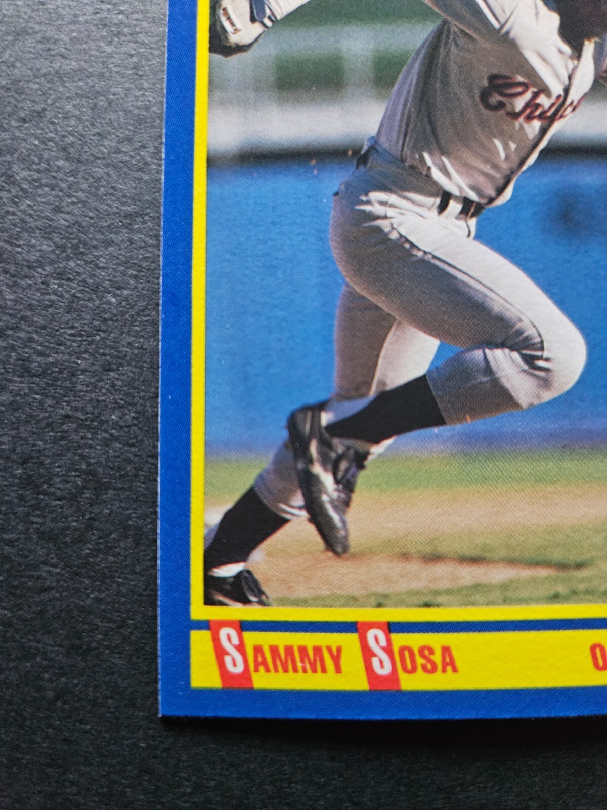1990 Score SAMMY SOSA RC Rookie Card #558 GEM MINT - ERROR CARD Wrong ...