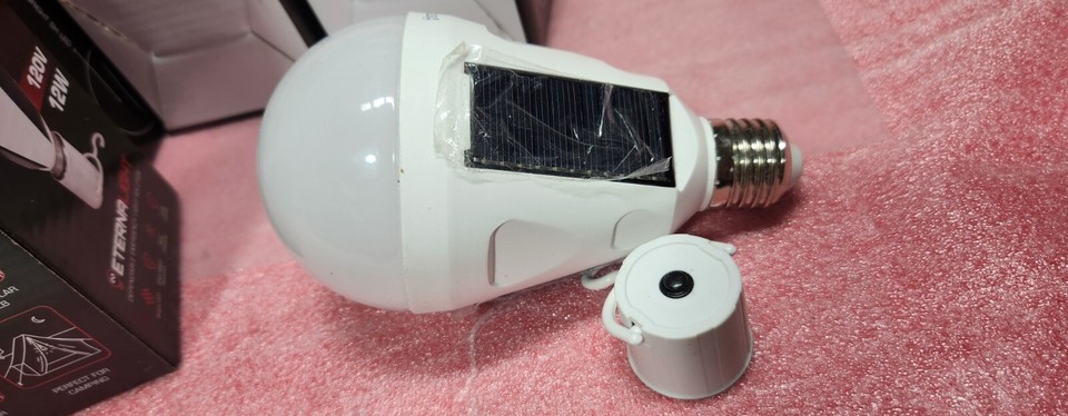 Original Defense EternaLight - Emergency Solar Rechargeable Light Bulbs ...