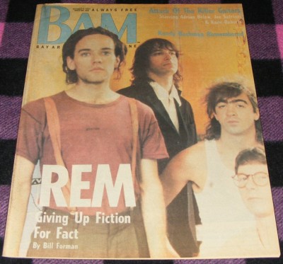 BAM magazine October 9 1987 #268 REM Joe Satriani Adrian Belew VG | eBay