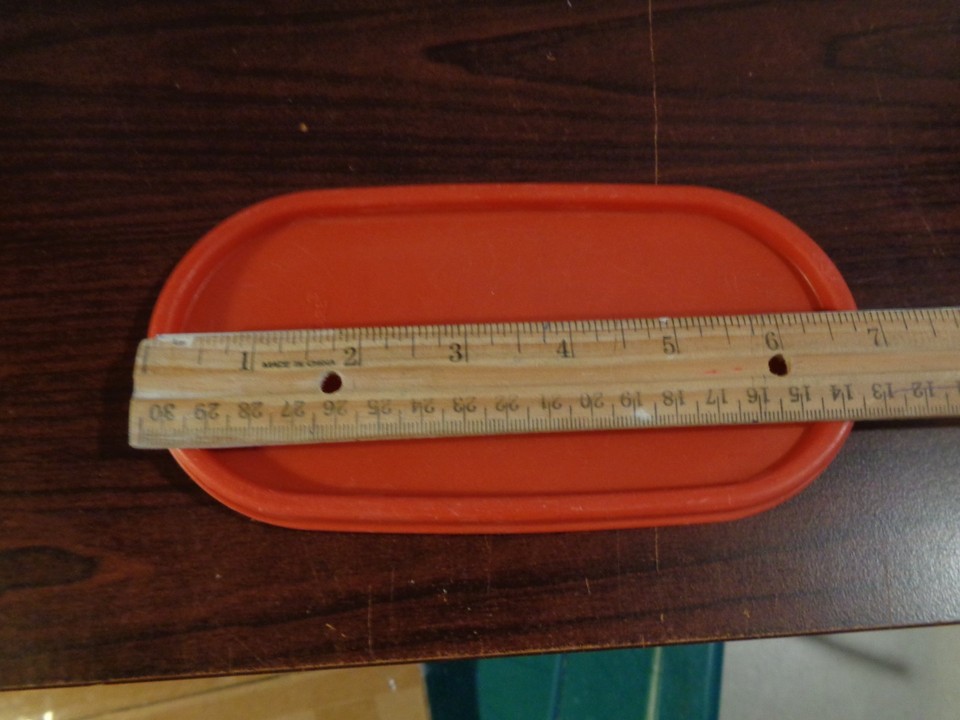 Red TUPPERWARE Modular Mate Lid 1617 For 1611 1612 1613 1614 1615 | eBay
