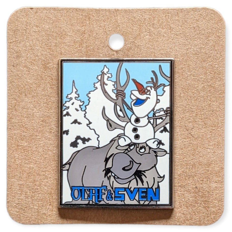 Frozen Retro Disney Pin: Olaf and Sven | eBay