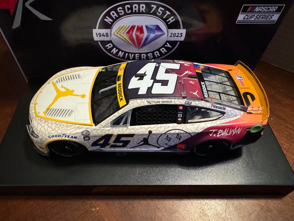 2023 Tyler Reddick Jordan Brand J Balvin Air Jordan 3 Retro Jumpman 1: ...