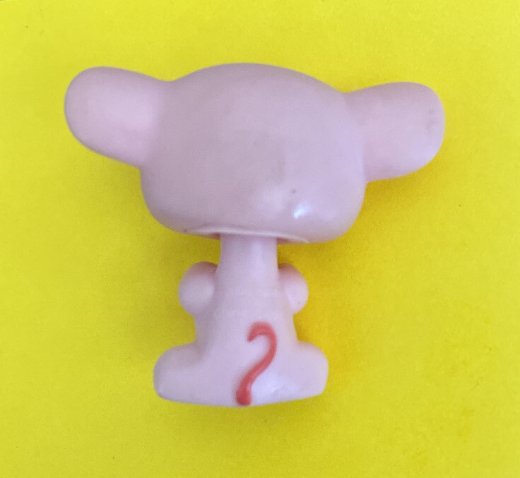 Littlest Pet Shop LPS #633 Pink Mouse purple eyes Hasbro | eBay