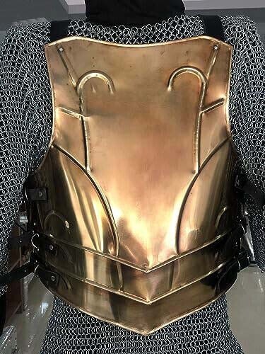 Medieval Breastplate & Back Plate Steel Armor Full Cuirass Antique ...