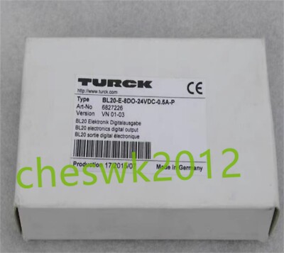 1 PCS NEW IN BOX TURCK module BL20-E-8DO-24VDC-0.5A-P 6827226 | eBay