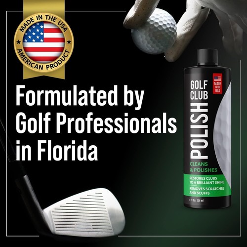Golf Club Polish USA Made Instant Golf Club Cleaner Golf Club Scratch ...