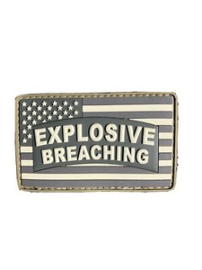 3d pvc American Explosive Breaching Flag, Tactical Morale Patch | eBay