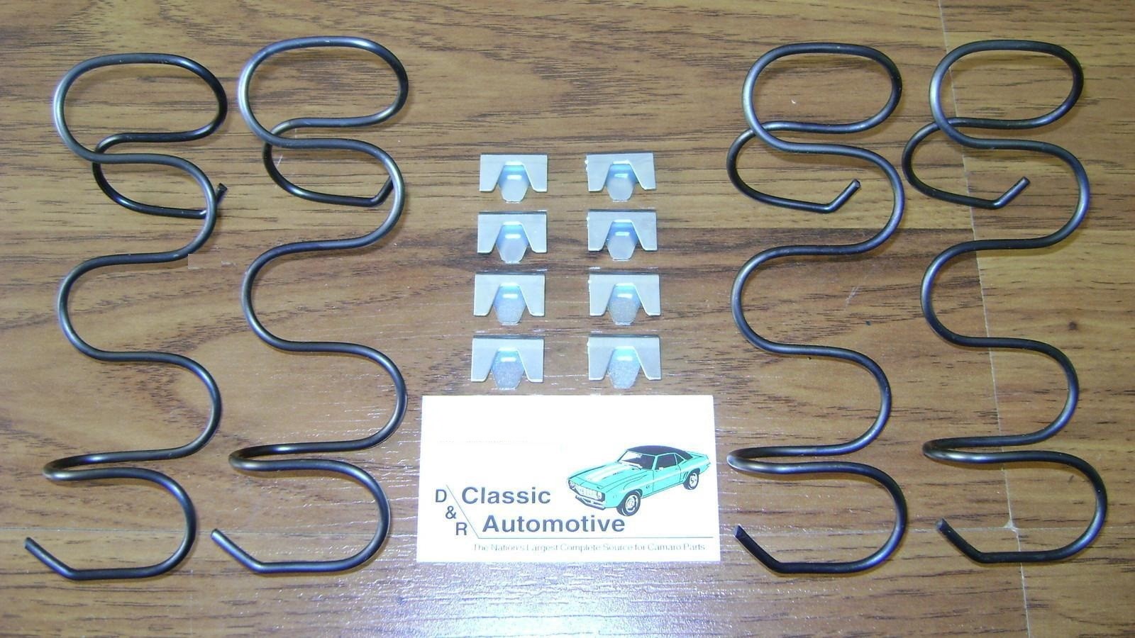 1967-1969 Camaro Firebird Seat Side Bottom Support Springs 12pc w/ clips