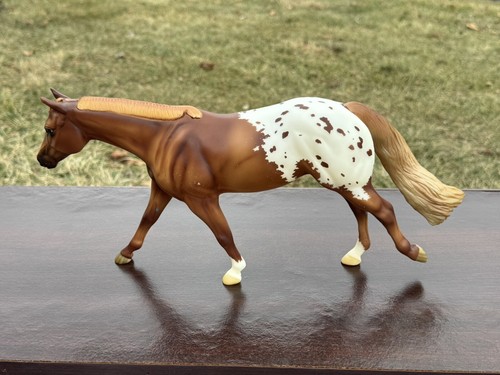Breyer Model Horse Roxy Cc Shuffle Chestnut Appaloosa Breyerfest 2013 ...