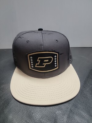 Purdue Boilermakers OHT CAMO Snap Back Hat / 0224-cm | eBay