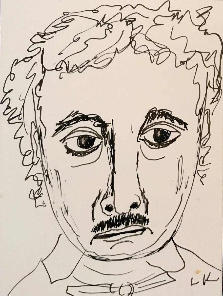 Line Drawings Of Famous People