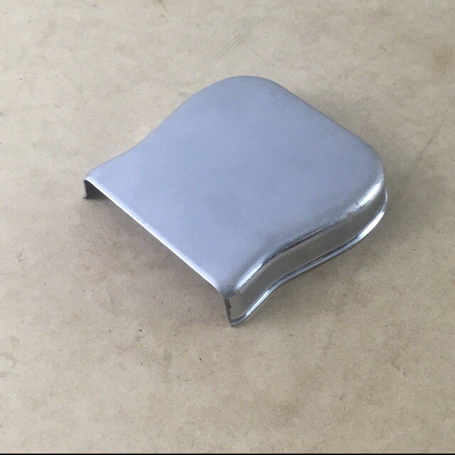Vintage Style Aged Relic Tele Ashtray Bridge Cover Chrome For Fender ...