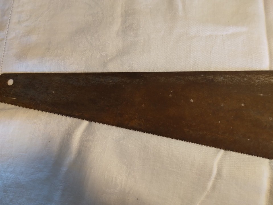 vintage nicholson hand saw with wheat handle | eBay