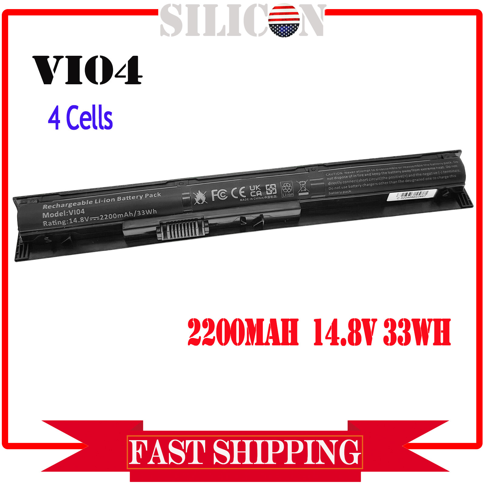 New Battery For HP 17-P010NR 17-P147CL 17-P071NR 17-P080CA 17-P120NR 17 ...