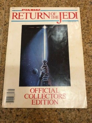 Vintage Star Wars Return of the Jedi 1982 Official Collectors Edition ...