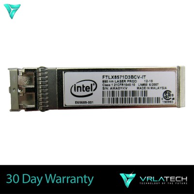 Intel SFP+ Transceiver Module 850nm E65689-001 - FTLX8571D3BCV-IT | eBay