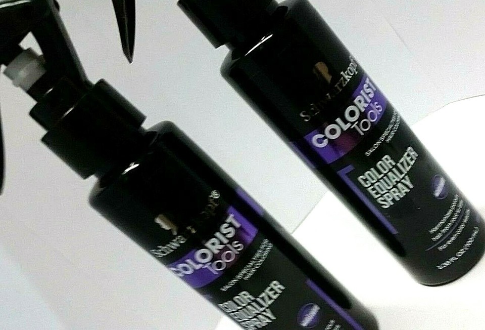 2x Schwarzkopf Colorist Tools Color Equalizer Hair Spray Even Color ...