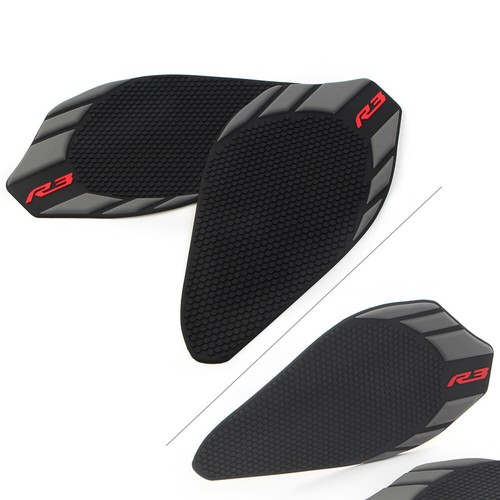 Anti Slip Sticker Traction Side Gas Fuel Tank Black Pad For Yamaha R3 ...
