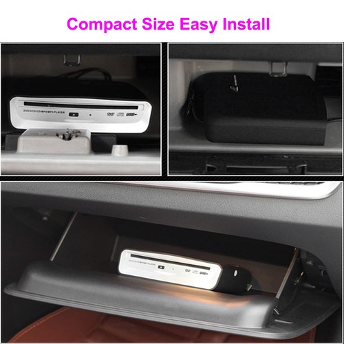 External Car Universal CD Player Machine, Vehicle External USB CD ...