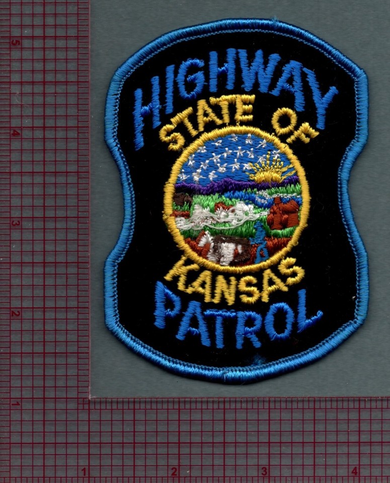Kansas State Highway Patrol Police Patch | eBay