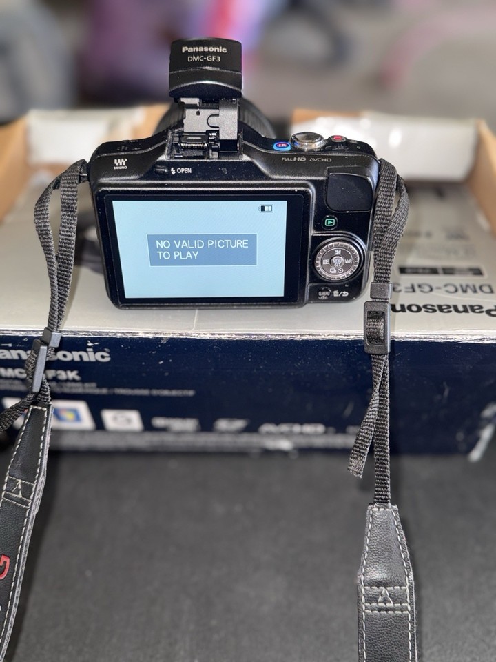 Panasonic DMC-GF3K Lumix 12.1 Megapixel Camera with14-42mm Lens Kit | eBay