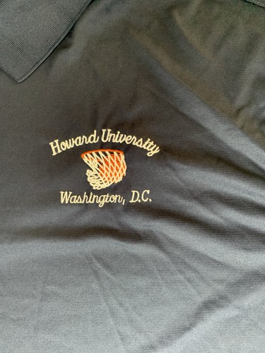Howard University Bison Basketball Embroidered Greg Norman Polo Shirt ...
