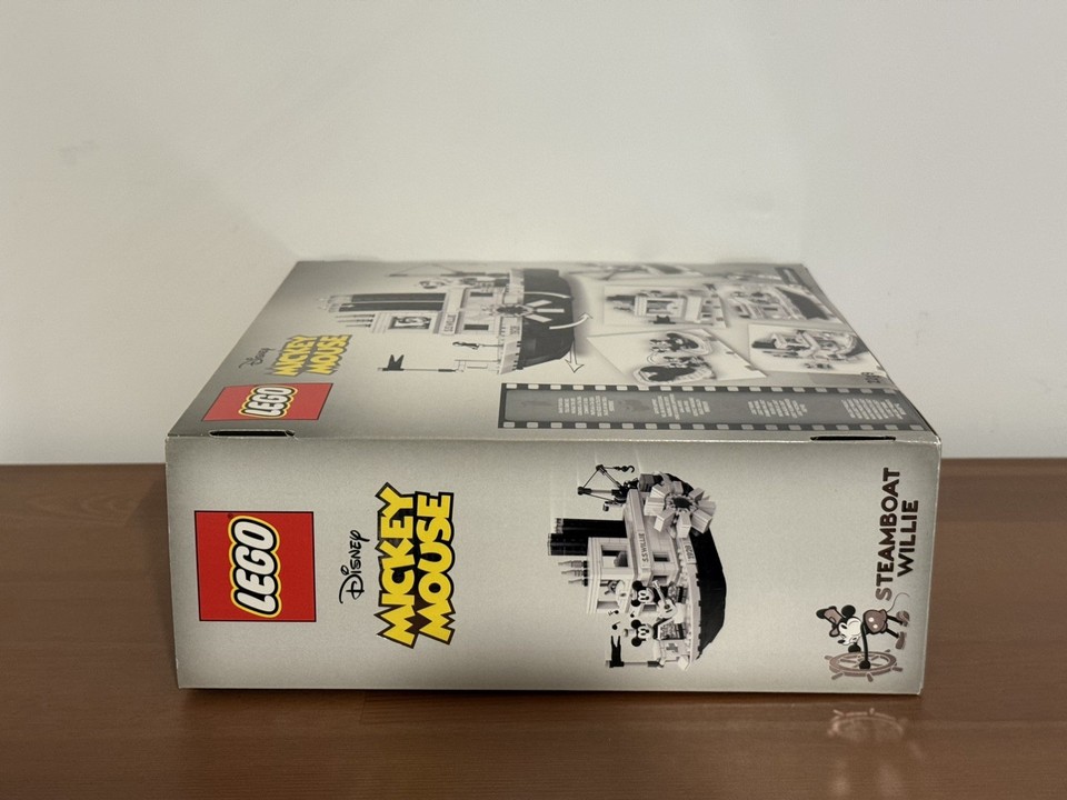 LEGO Disney 21317 Mickey Mouse Steamboat Willie Brand New Sealed ...