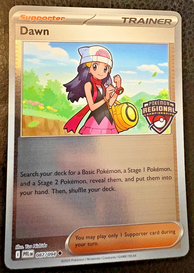 Dawn 087/094 Pokemon TCG Birmingham Regional Stamped Promo | eBay