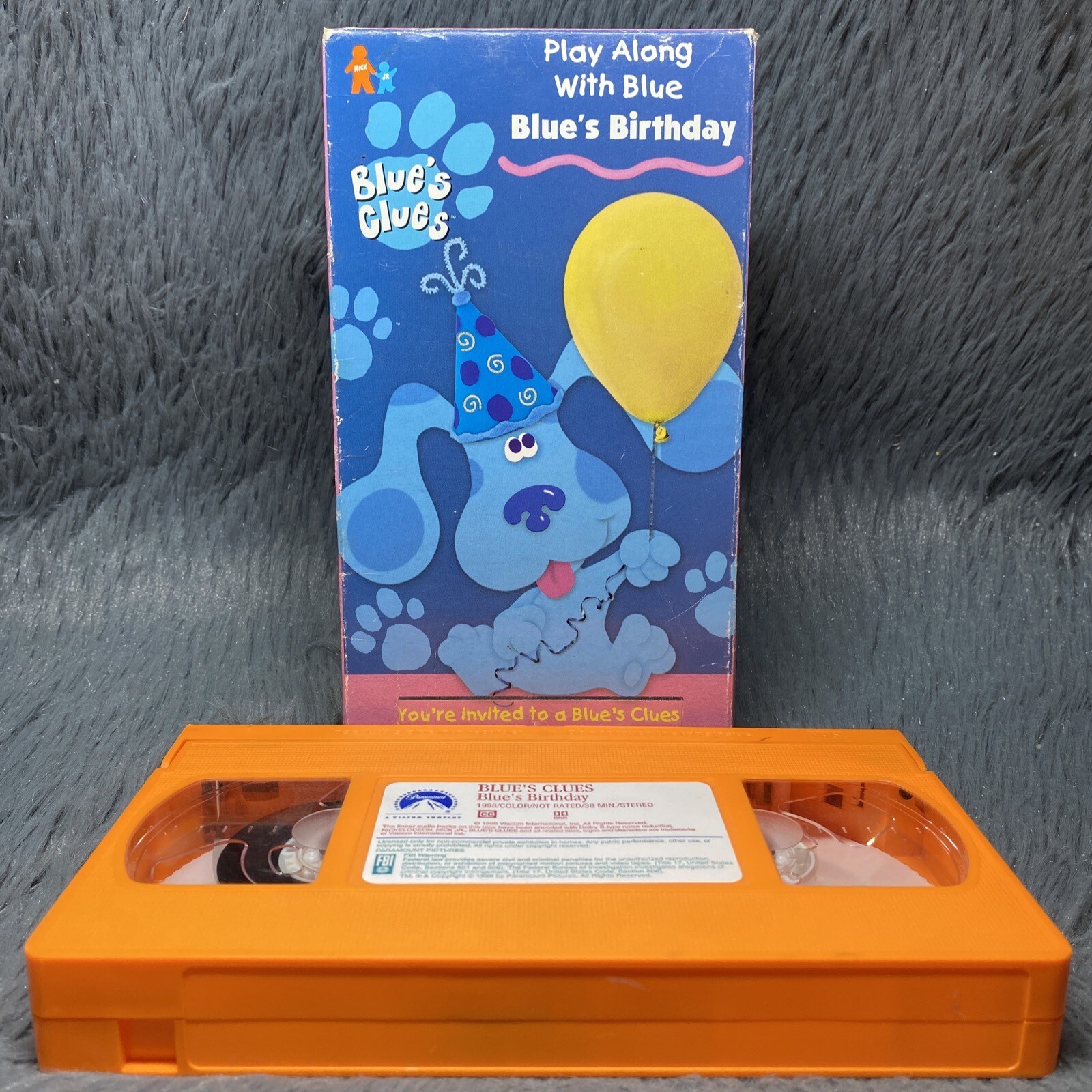 Blue's Clues : Blue's Birthday VHS 1998 | Grelly USA