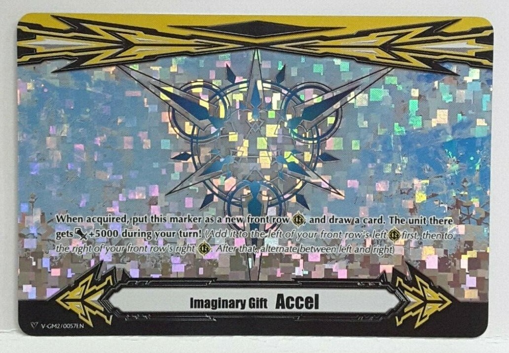 Bushiroad Cardfight Vanguard Imaginary Gift Accel II V-GM2/0057EN Foil ...