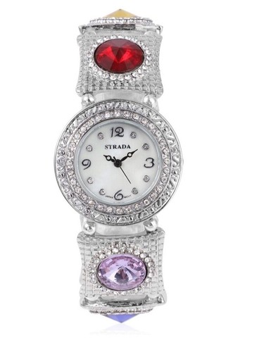 STRADA watch, famous maker austrian crystal bezel, japanese movement | eBay