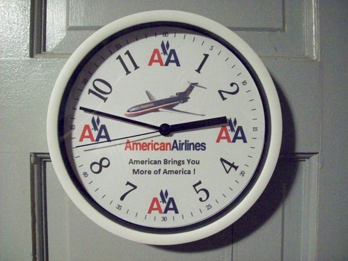 AMERICAN AIRLINES CLOCK B-727-200 US AIRWAYS TWA OZARK USAIR | eBay