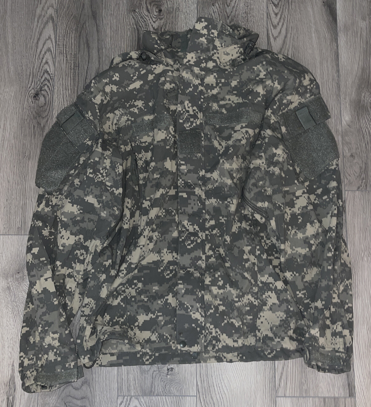 Army Gen III L5 Jacket Sz S-R Propper Soft Shell Cold Weather Digi Camo ...