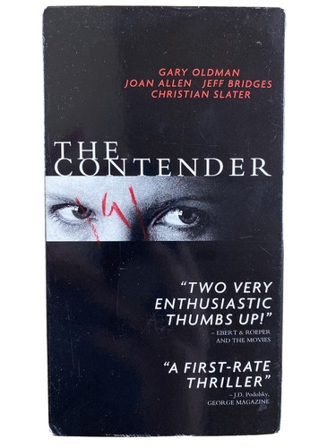 The Contender (VHS, 2001) JEFF BRIDGES,GARY OLDMAN,JOAN ALLEN,RATED R ...