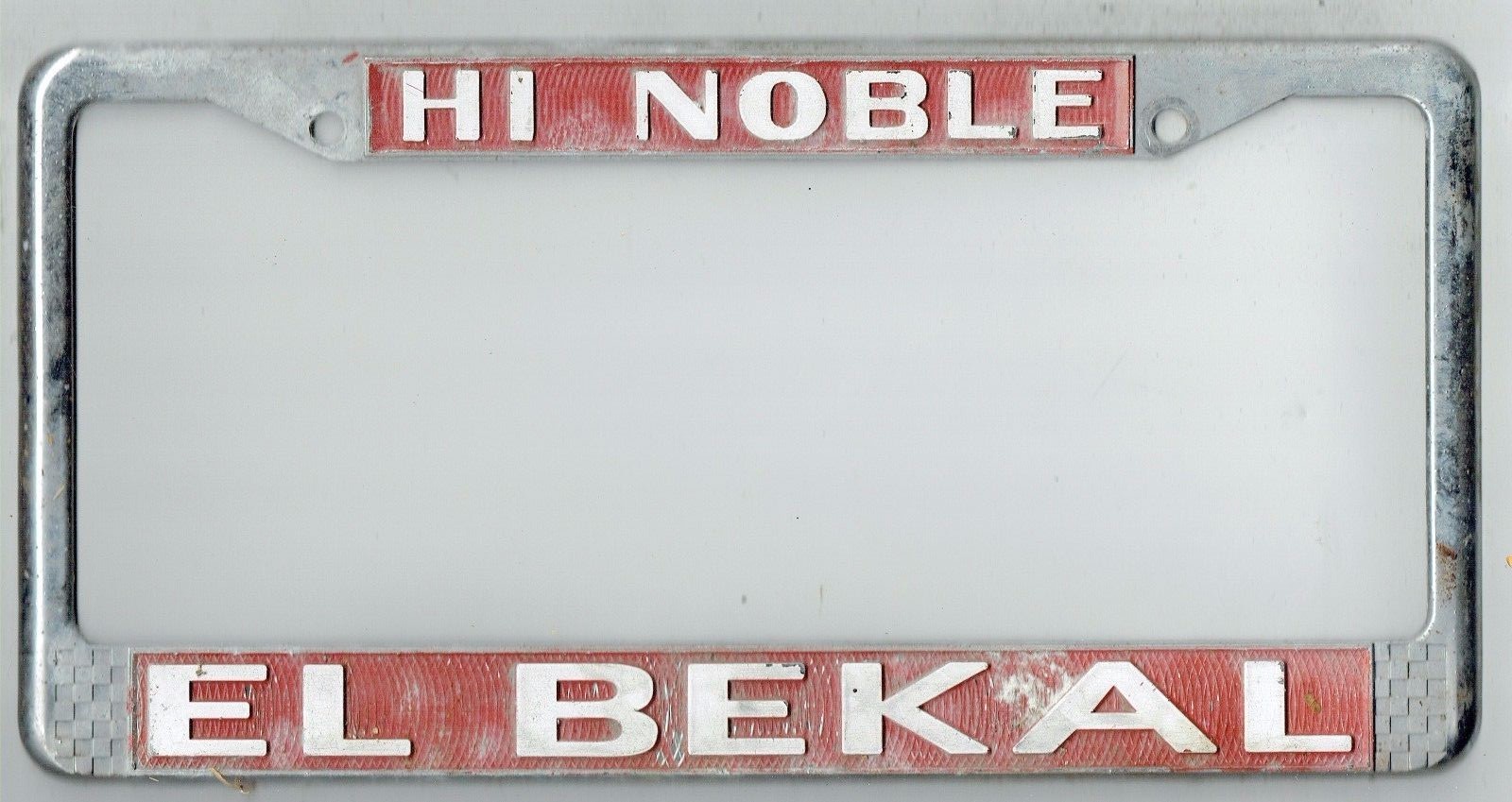 RARE Anaheim California Hi Noble El Bekal Vintage Shriners License ...